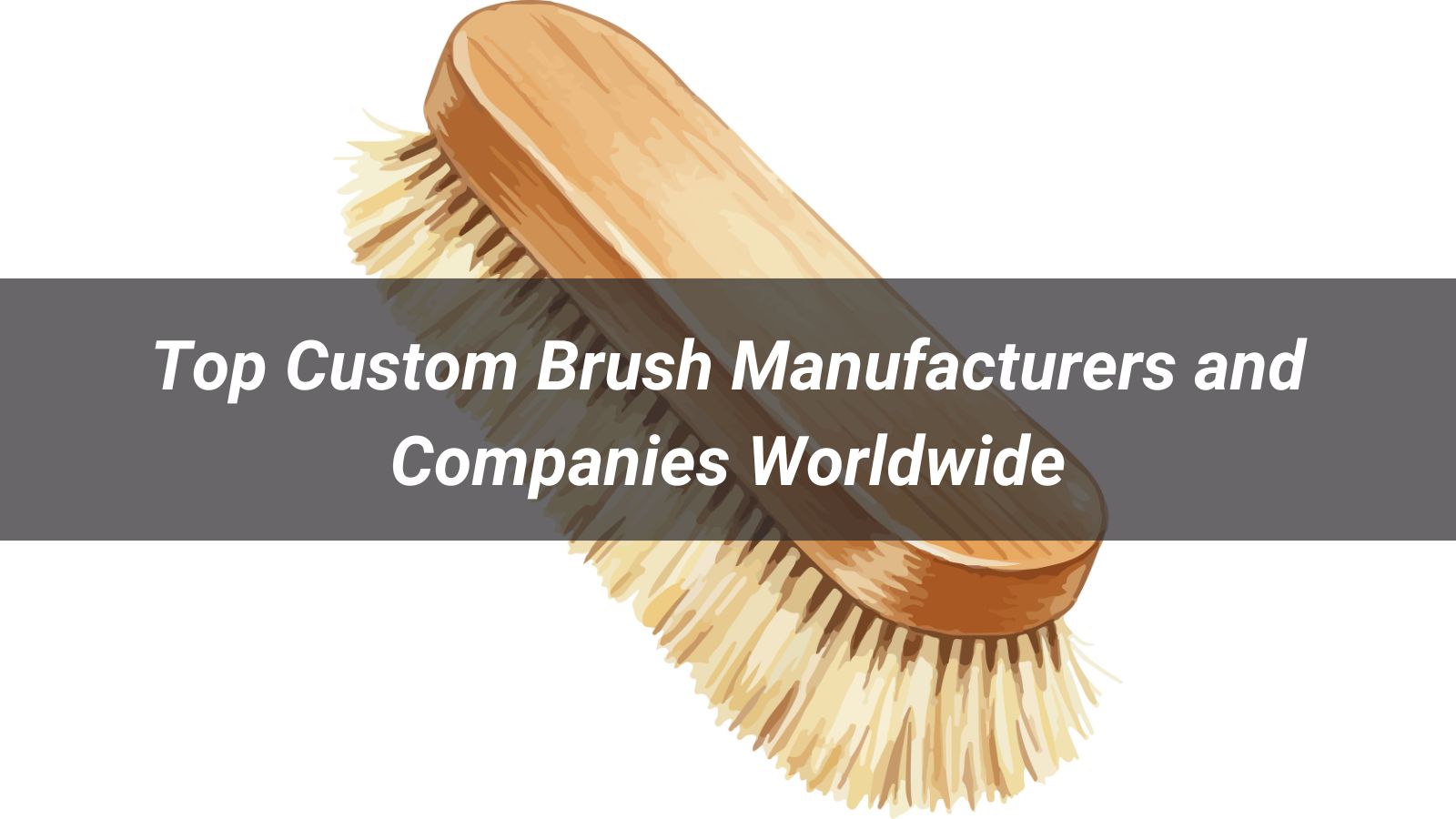 Top 10 Custom Brush Manufacturers and Companies - Pak Mane